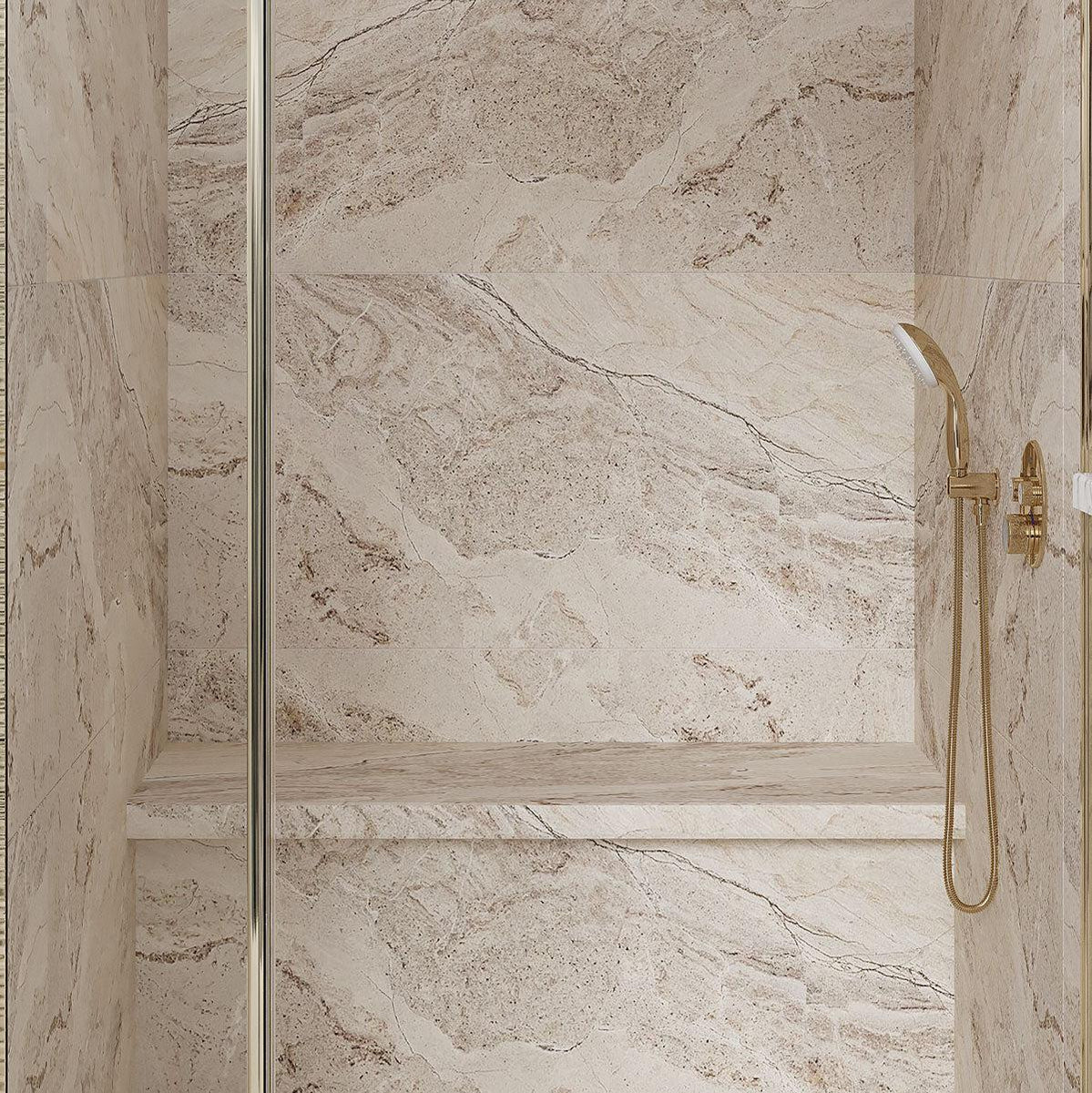 Emporio Earth Natural Large-Format Porcelain Tile 24x48 | Slab Tiles ...