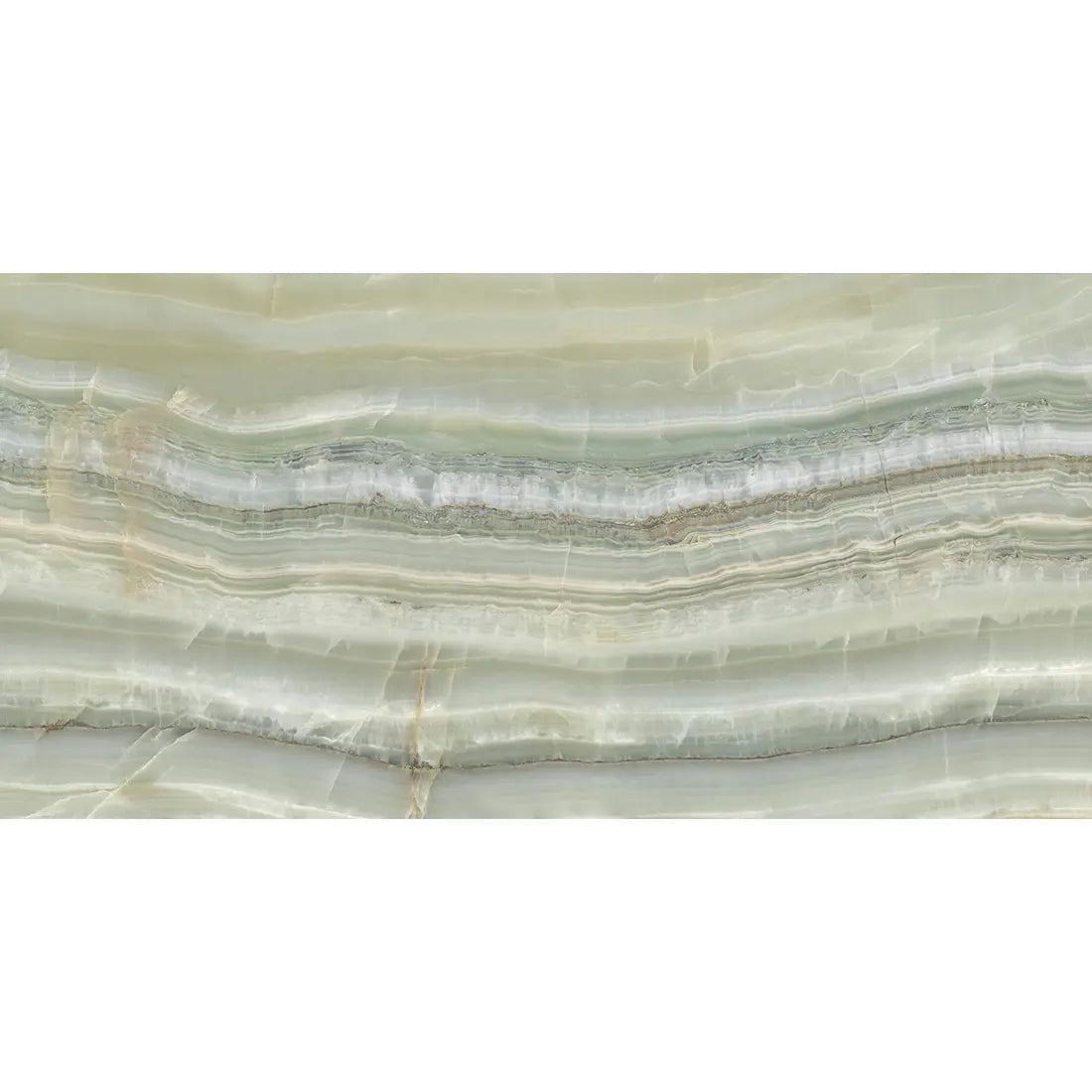 Emporio Jade Crystal-Look Porcelain Tile Veined Sample Swatch | Tile Club