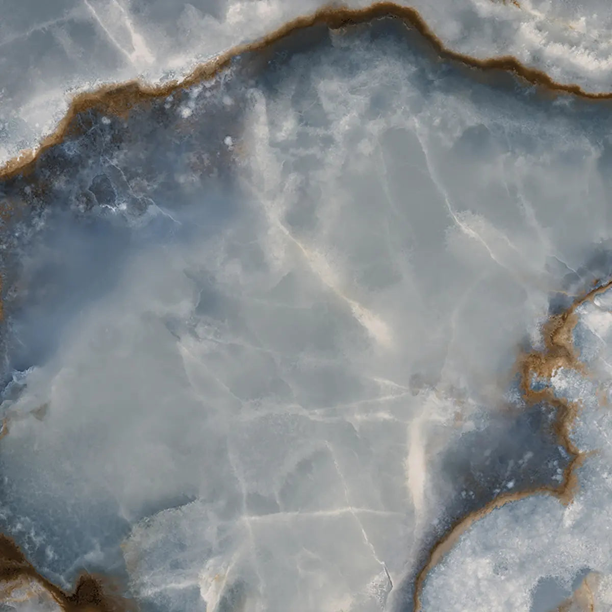 Emporio Blue Onyx Large-Format Porcelain Tile 36x36 | Slab Tiles ...