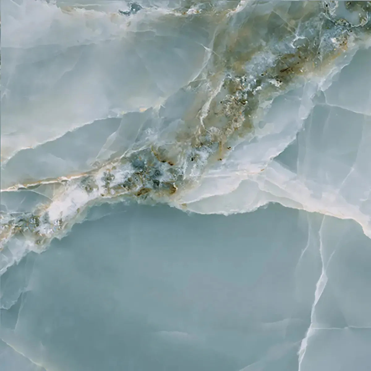 Emporio Green Onyx Large-Format Porcelain Tile 36x36 | Slab Tiles ...