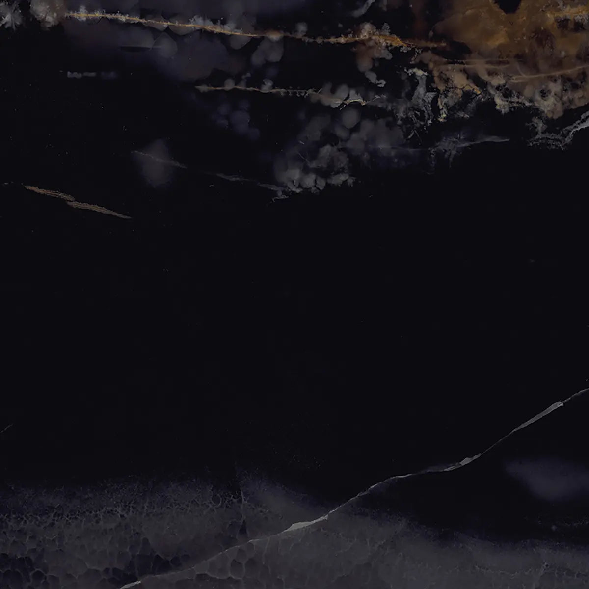 Emporio Black Onyx Large-Format Porcelain Tile 36x36 | Slab Tiles ...