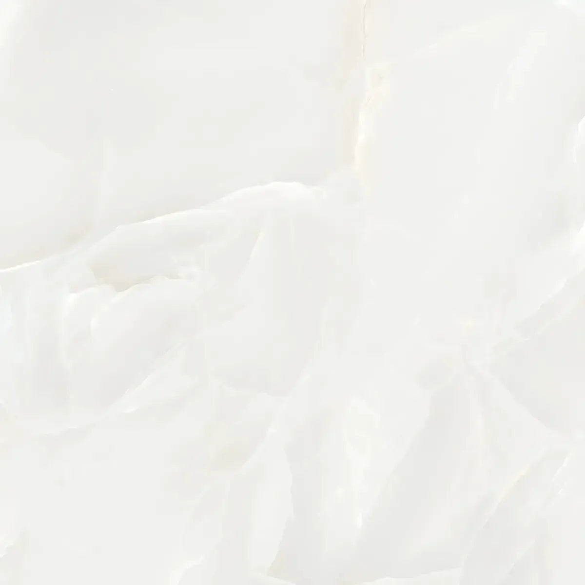 Emporio White Onyx 36x36 Gemstone Porcelain Tile | Floor, Wall