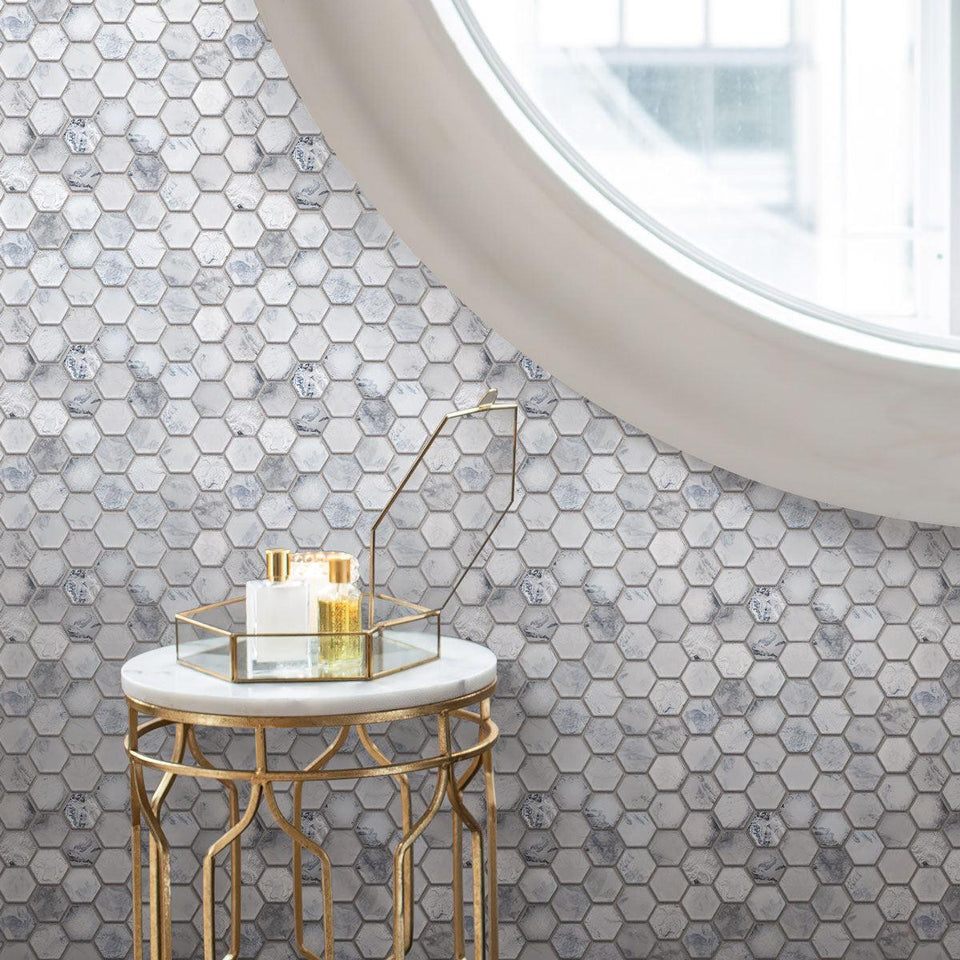 Mermaid Dreams Glass Mosaic Tiles for Pools, Backsplashes & Bathrooms ...