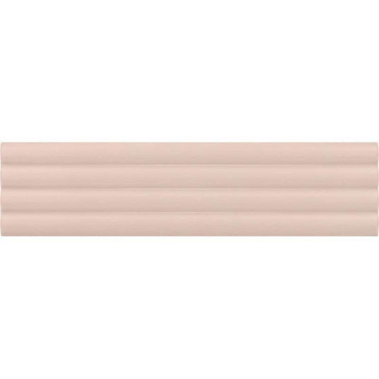 Groove Pink Deco Matte | Online Tile Store with Free Shipping on ...