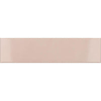Groove Pink Gloss Ceramic Subway Tile | Tile Club