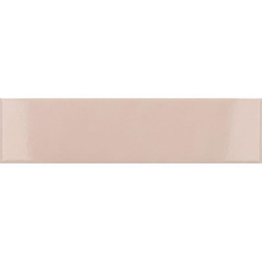 Groove Pink Gloss Ceramic Subway Tile | Tile Club