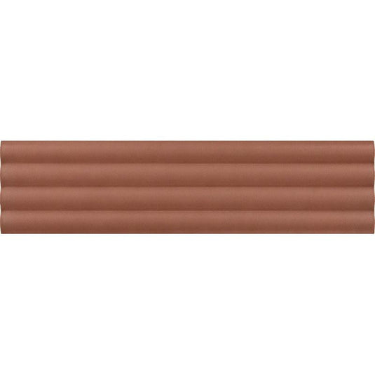 Groove Terra Cotta Deco Matte | Online Tile Store with Free Shipping on ...