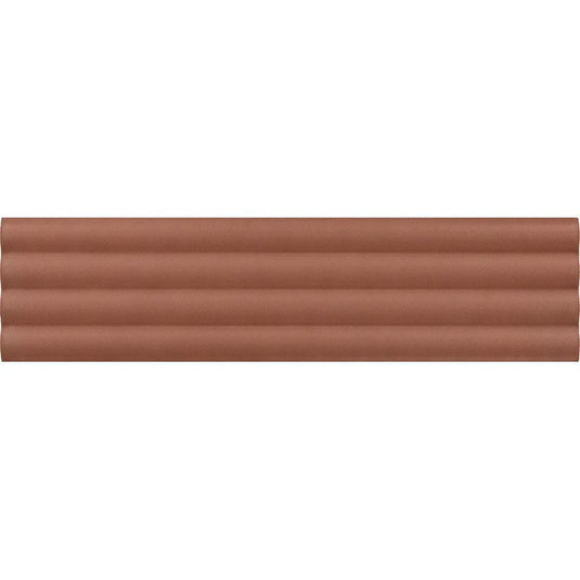 Groove Terracotta Deco Matte Sample Swatch | Free Shipping
