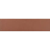 Groove Terra Cotta Matte Ceramic Subway Tile | Tile Club