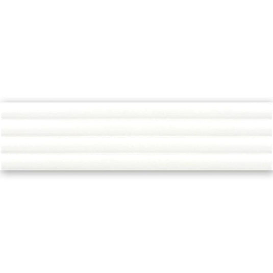 Groove White Deco Matte | Online Tile Store with Free Shipping on ...