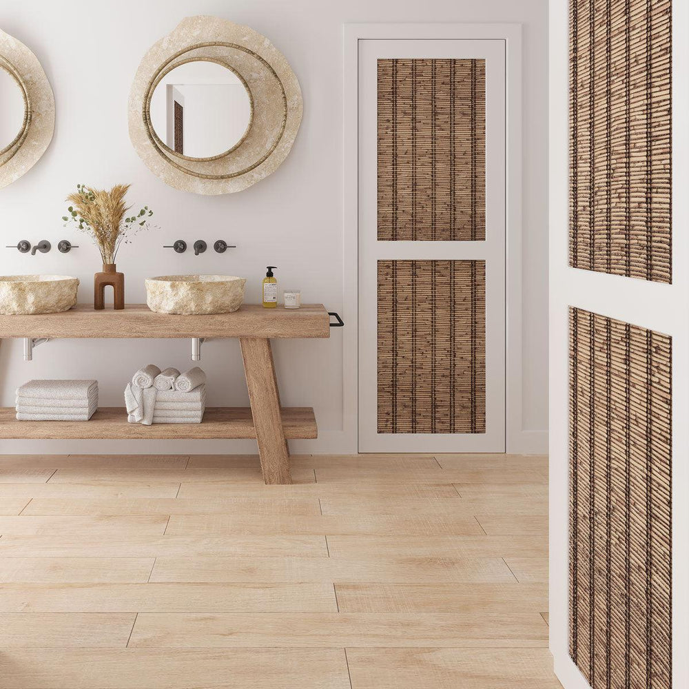 Japandi Maple 8x48 Wood-Look Tile Flooring | Large Format Porcelain Tile