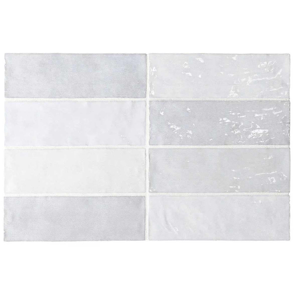 La Riviera Lavanda Blue Ceramic Subway Tile 2.5x8" | Tile Club