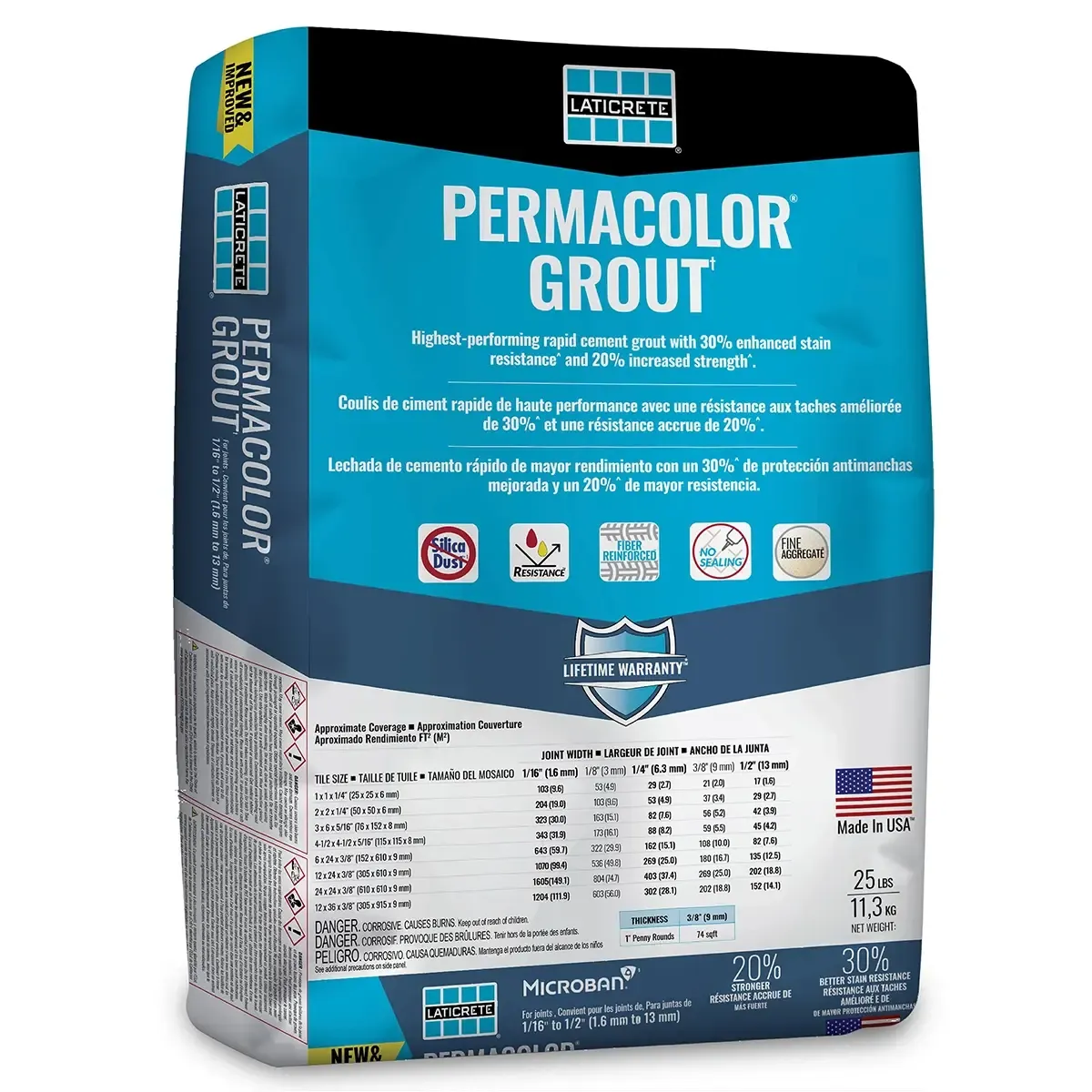 Laticrete Permacolor Grout - 25lb Bag | Tile Club