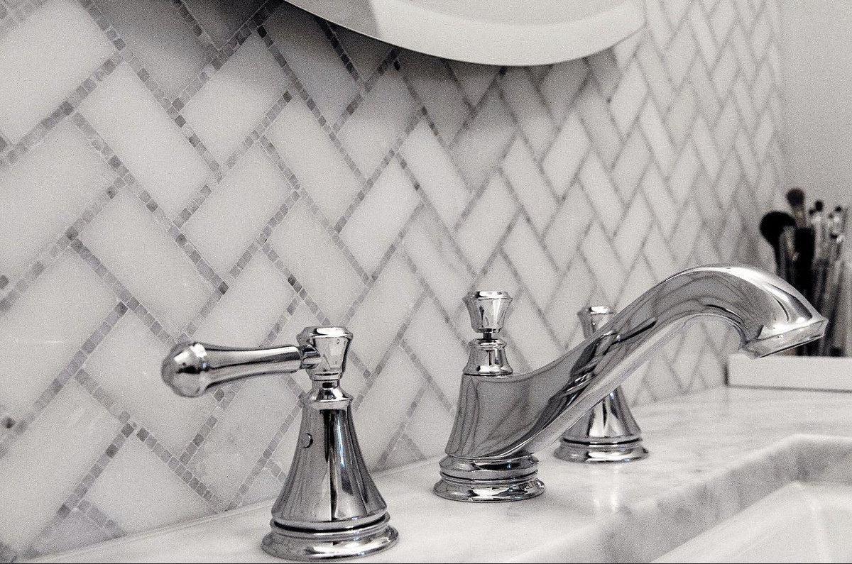 Lexington Gray Marble Mosaic Tile | Tile Club