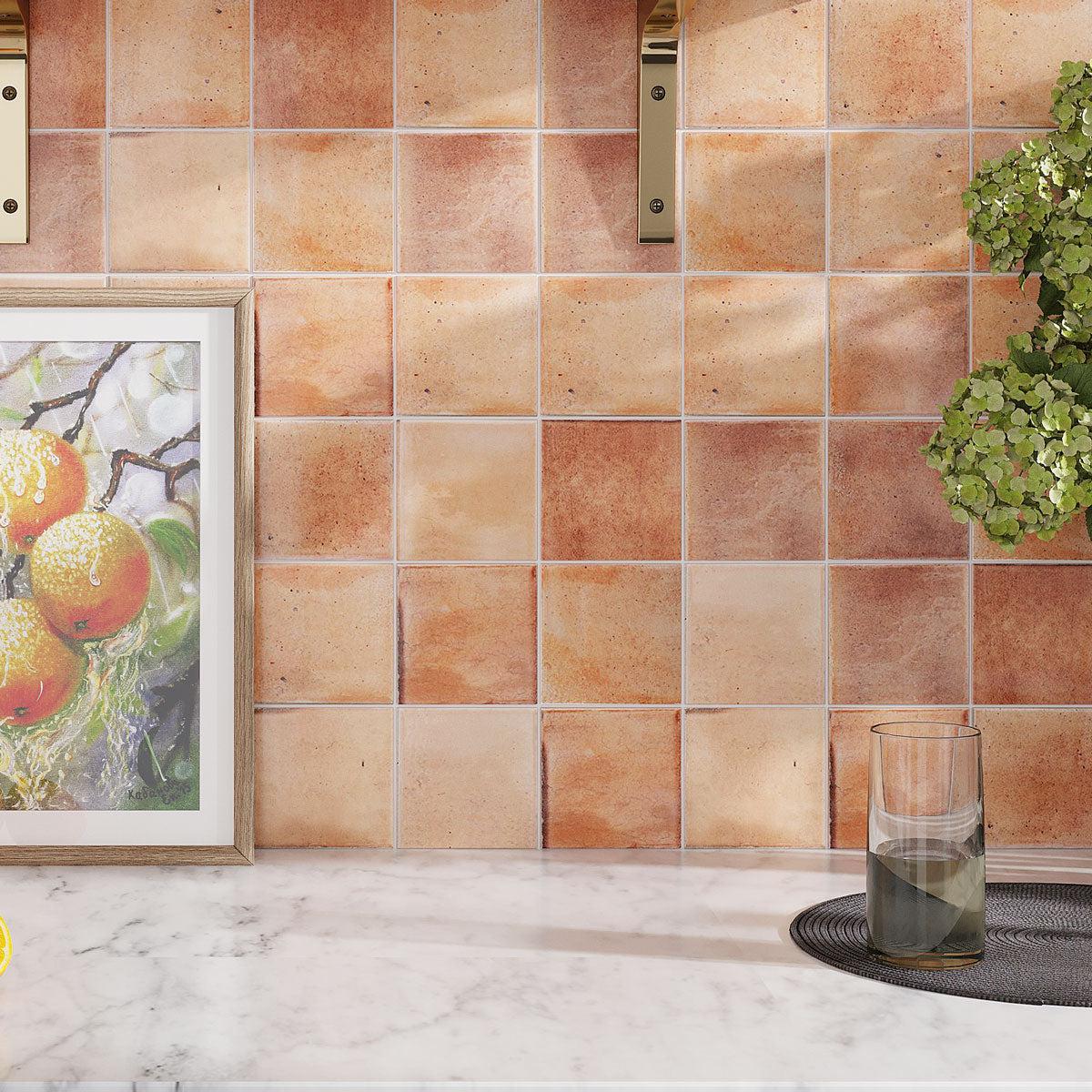 Square Tile: Backsplash, Kitchen, Floor | Ceramic, Glass, Marble