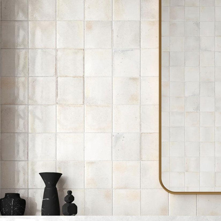 Luna Arc Ceramic Tile | Decorative Square & Subway Tiles in Earth Tones
