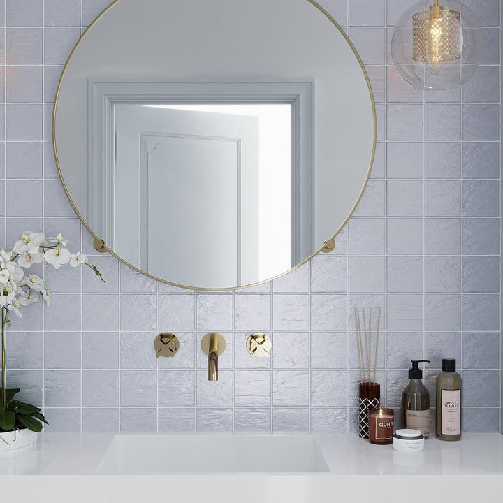 Mallorca Blue Ceramic Tile 4x4 | Tile Club