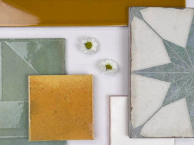 Organic Sunshine Tile Ideas for Backsplashes, Bathrooms, Pools & More ...