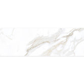 Panorama Gold Marbled Ceramic Tile 16x48 | Tile Club