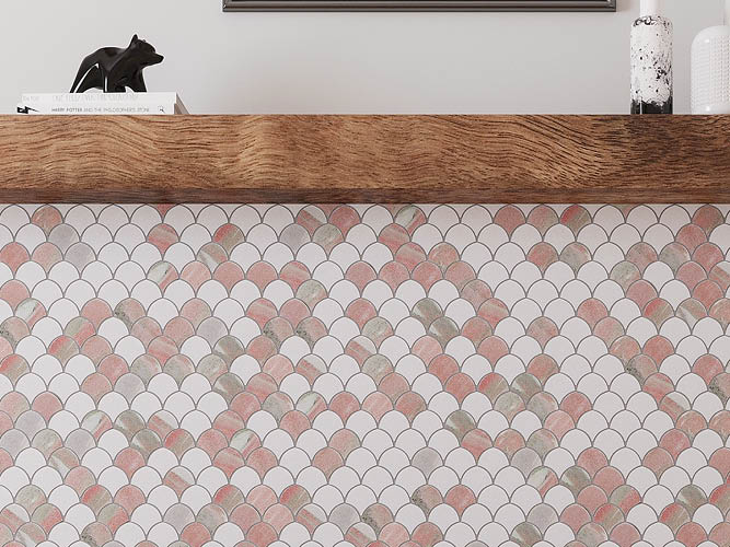 Pink Mosaic Tile – Tile Club