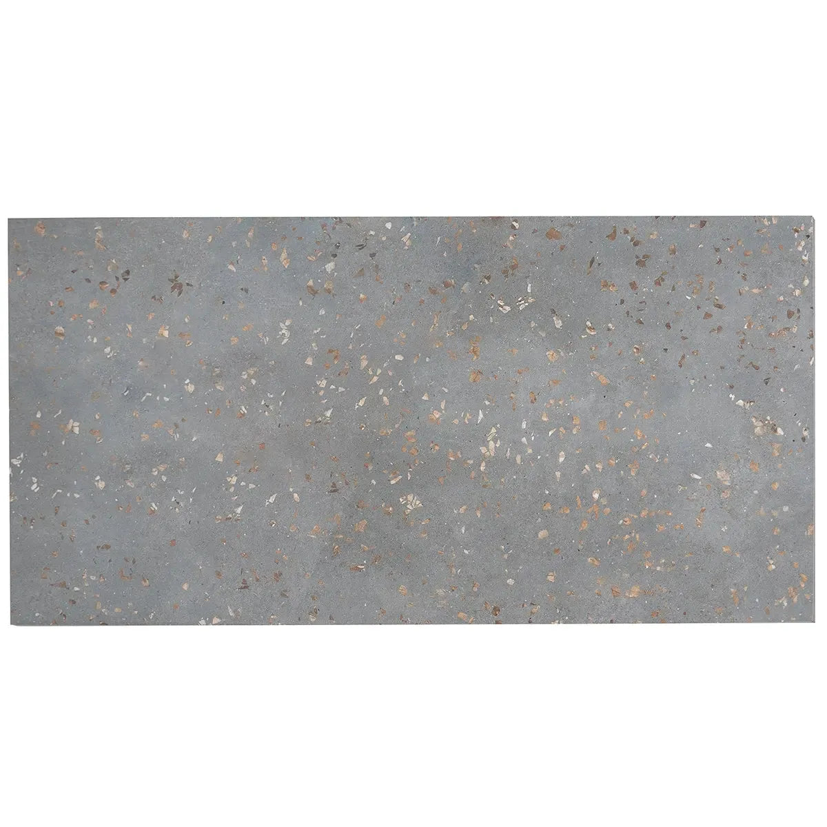 Speckled Concrete Polished Terrazzo Porcelain Tile | Tile Club