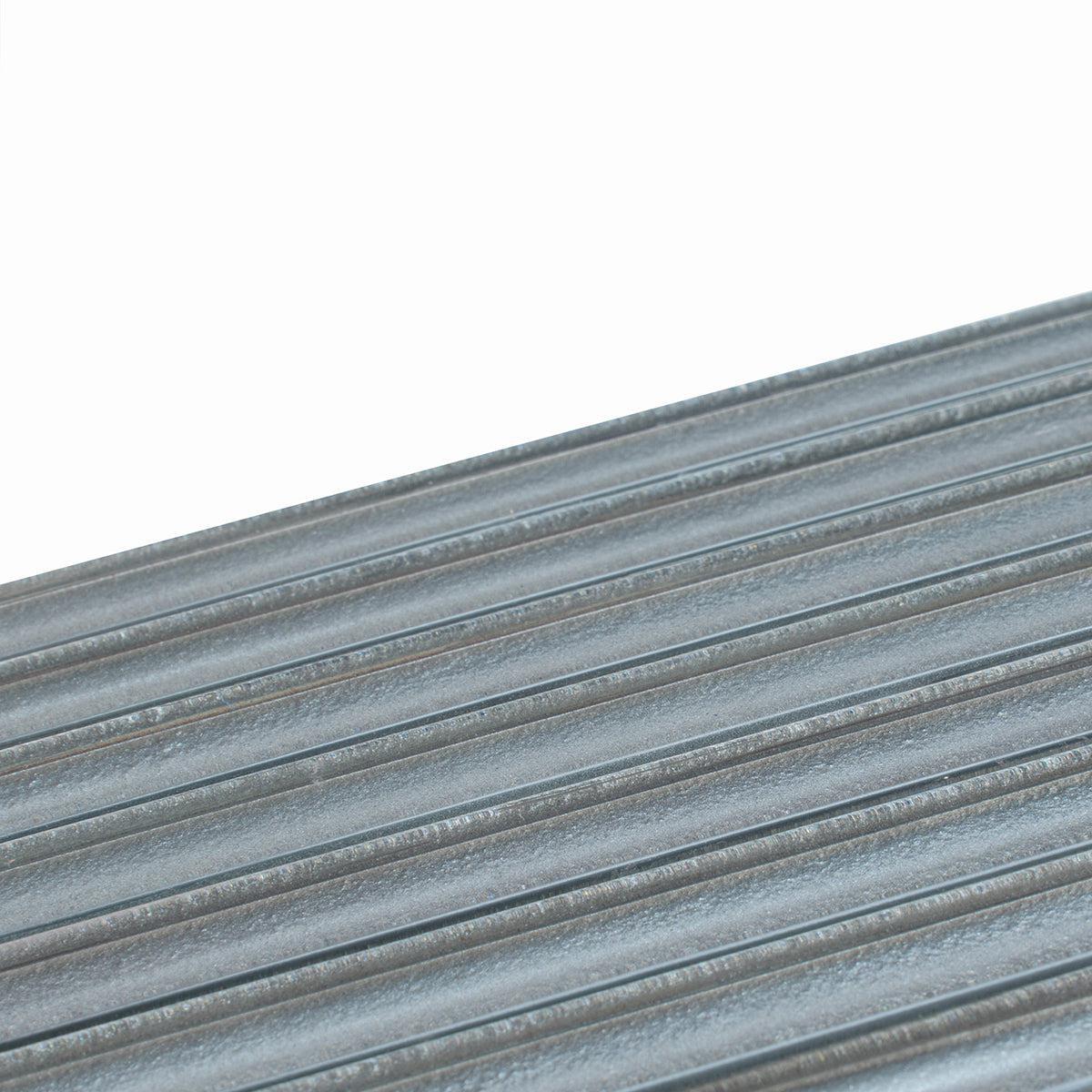 Stardust Pewter Pencil Glass Molding | Tile Club