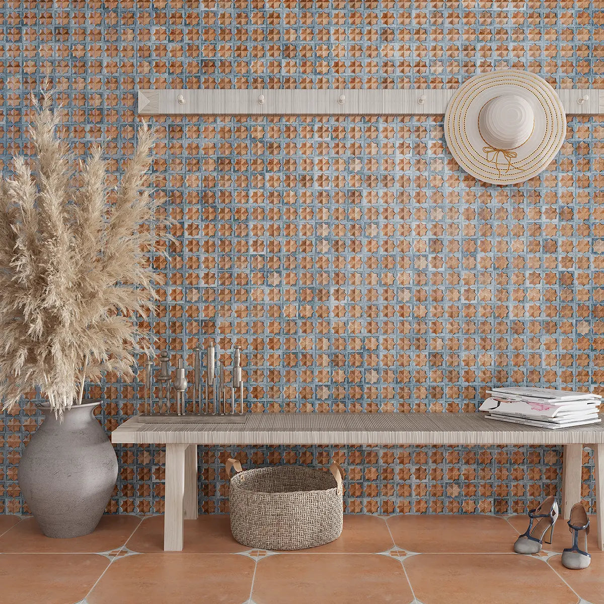 Sultana Celeste Earth and Sky Porcelain Tile 12x22 | Tile Club