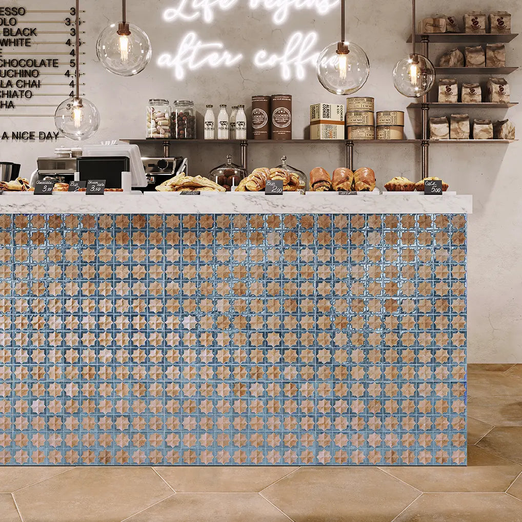 Sultana Celeste Earth and Sky Porcelain Tile 12x22 | Tile Club