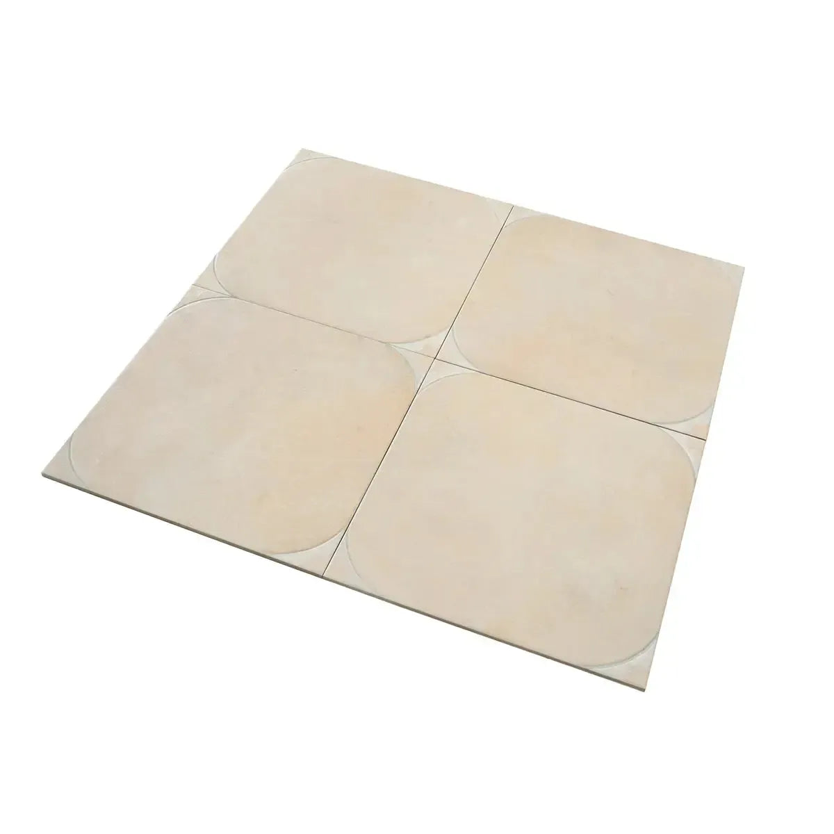 Sultana Stella Crema Porcelain Tile 18x18 | Tile Club
