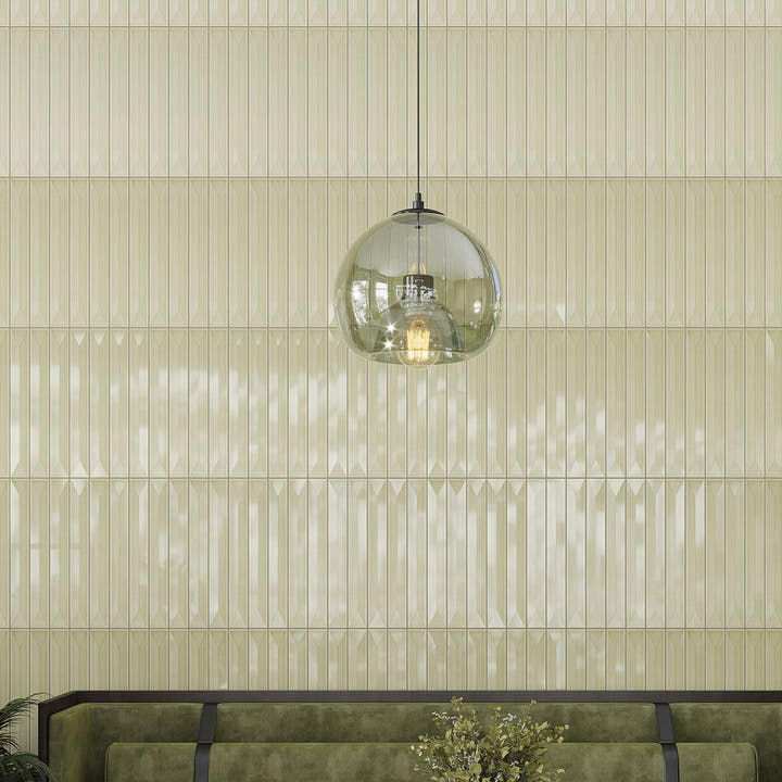 Viva Peak Olive 2x16 Ceramic Subway Tile | Free Shippng Options | Tile Club