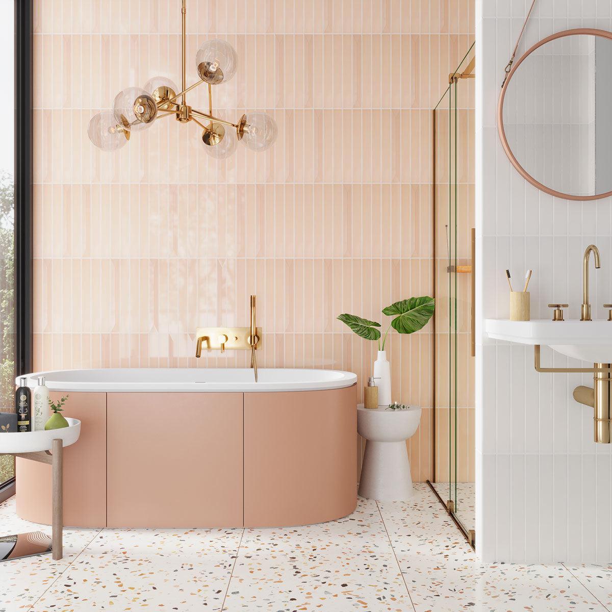 Viva Pink 2x16 Ceramic Subway Tile | Free Shippng Options | Tile Club
